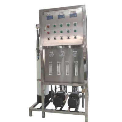 China Small Flow Two Stage Pure Water Filtration System 250 LPH 1500W 220V for sale