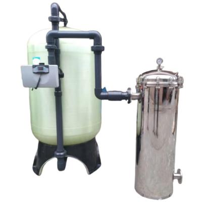China Large Flow Well Water Filtration System 20000L/H Corrosion Resistant Plastic Tank for sale