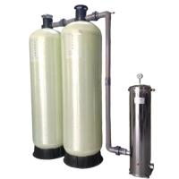 China 6000L Dual Stage Groundwater Filtration Water Treatment System Manual Operation for sale