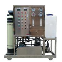 China Industrial Salt Water Desalination System 2.4t/H Capacity with 5500W Power for High-Salinity Water Treatment for sale