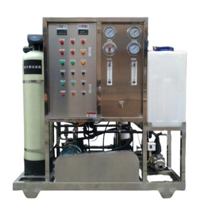 China Industrial Salt Water Desalination System 2.4t/H Capacity with 5500W Power for High-Salinity Water Treatment for sale
