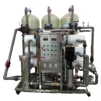 China Refrigeration Reverse Osmosis Brackish Water Filtration System 3000L/H 3000W for Brackish Water Treatment for sale