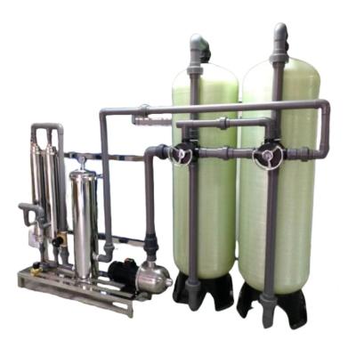 China Spring Water Purification Filtration Treatment System 5000L/H 1100W Industrial for sale