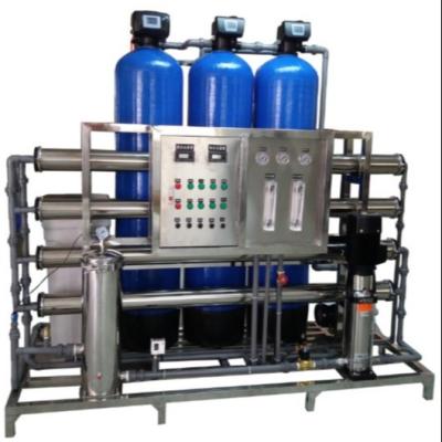 China 2000L/H Industrial Reverse Osmosis Brackish Water Filtration System with 3000W Power and 2600mm Dimensions for sale