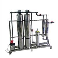 China 304 Stainless Steel Water Softening Filtration System 0.5-3 T/H for Villa Well Water for sale