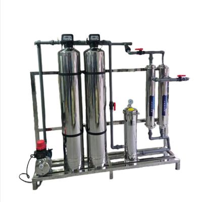 China 304 Stainless Steel Water Softening Filtration System 0.5-3 T/H for Villa Well Water for sale