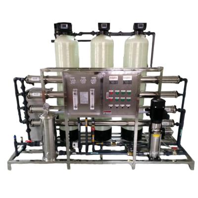 China Industrial Reverse Osmosis Water Equipment with High-Pressure Pump and Multi-Stage Filtration for Electroplating and Coating Applications for sale