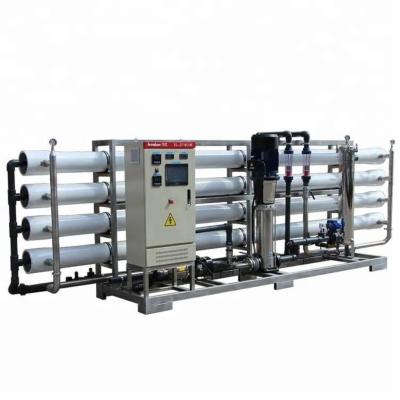 China Skid-Mounted Industrial RO Seawater Desalination Unit 5000LPH 99.5% Salt Rejection for sale