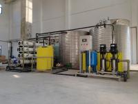 China Industrial Reverse Osmosis Desalination System 10000 GPD 380V 440V for Wastewater Treatment for sale