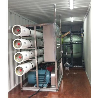 China Seawater Reverse Osmosis Desalination System 100 m3/d for Village Domestic Use for sale