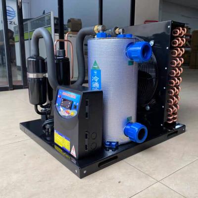 China Marine Watermaker JC-5000L37 ±0.5°C Accuracy Air Cooled Screw Chiller 1-5 HP Aquaculture for sale
