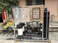 China Semi-automatic Reverse Osmosis Seawater Desalination System for sale