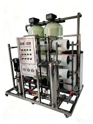 China 10 Tons Per Day Stainless Steel Reverse Osmosis Borehole Seawater Desalination System and Equipment for sale