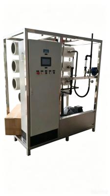 China 20 m³/24h RO Seawater Desalination System with 99.5% Desalination Rate for Marine Use Operating at 5-50°C for sale