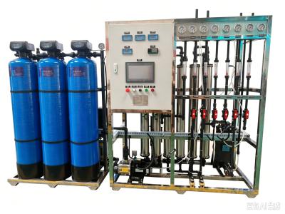 China Reverse Osmosis Seawater Desalination and Ultrapure Water System for sale