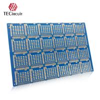 China FR4 RIGID PCB Four Side 6 Layer PCB Board Half Cut Slot Immersion Gold 2u for sale