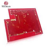 China High Frequency Circuit Board RIGID PCB FR4 TG170 Gold Finger 1.6mm Thickness 10U for sale