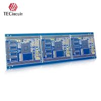 China 6 Layer FR4 High Frequency PCB Board Resin Plug Hole Electroplating Filling for sale