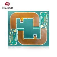 China 2 Layer Rigid Flex Circuit Boards Gold Finger 0.15mm Thickness PCB Flex Rigid for sale