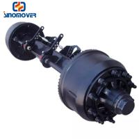 China China Factory Semi Trailer Parts Germany 13TON Axles good quality parts for sale