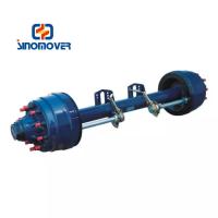 China China Factory Semi Trailer Parts Germany 13TON Axles good quality parts for sale