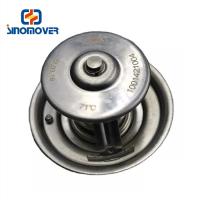 China 1001421004 71 Degree Thermostat For SINOTRUK HOWO WEICHAI WP12 WP13 SHACMAN LGMG MT95 Truck Engine Spare Parts for sale
