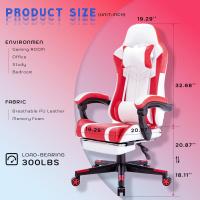 China ALINUNU High Back Video Ergonomic Racing PC Gaming Chair with Footrest Customize OEM ODM for sale