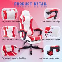 China ALINUNU High Back Video Ergonomic Racing PC Gaming Chair with Footrest Customize OEM ODM for sale
