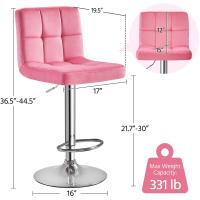 China Adjustable Height and Swivel Function GENUINE LEATHER Bar Stools for Modern Interiors for sale
