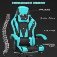 China Modern Design High Back Video Ergonomic Racing Gaming Chair with Footrest Affordable for sale