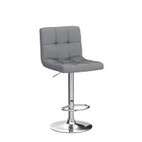 China Modern Bar Stools Height Adjustable Counter Height Barstools Swivel PU Leather Chair for sale
