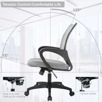 China Customize Your Workspace with ALINUNU Grey Mesh Computer Chair ODM and OEM Options for sale