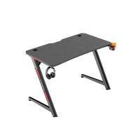 China Customized Boutique Metal Flat Table Gaming Desk with Other Surface Material in Blue for sale