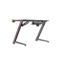 China Customized Boutique Metal Flat Table Gaming Desk with Other Surface Material in Blue for sale