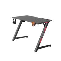 China Customized Boutique Metal Flat Table Gaming Desk with Other Surface Material in Blue for sale