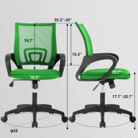 China ALINUNU Navy Green Mesh Computer Chair The Ideal Choice for Executive and Home Office for sale