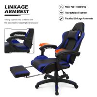 China GENUINE LEATHER ALINUNU Ergonomic Computer Racing Video PC Custom Gaming Chair for Adults for sale