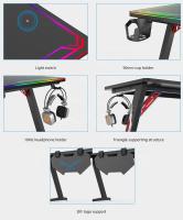 China Computer Desk Excellent Metal Adjustable Gaming Table for Commercial Office Furniture for sale