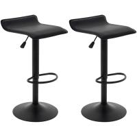 China Customized Color ALINUNU Swivel Bar Stools PU Leather Airlift Bar Chair for Dining Room for sale