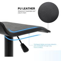 China Customized Color ALINUNU Swivel Bar Stools PU Leather Airlift Bar Chair for Dining Room for sale