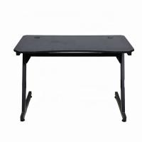 China Professional LED Gaming Table PC Desk with Customized Inclined Keyboard Platform for sale