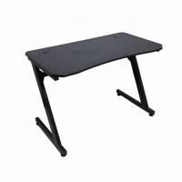 China Professional LED Gaming Table PC Desk with Customized Inclined Keyboard Platform for sale