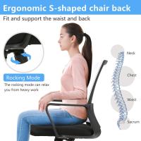 China Home Office Ergonomic Mesh Chair with Adjustable Height and Modern Design for sale