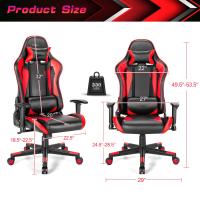 China Item Weight 42 Pounds Home Office Furniture Ergonomic Racing PC Video Gaming Chair for sale