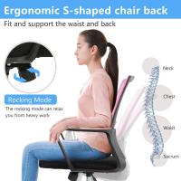 China Ergonomic Mesh Office Chair 360 Swivel Height Adjust Recliner Function for Home Office for sale