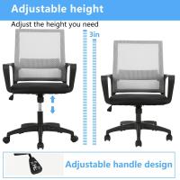 China 360 Swivel Modern Mesh Office Chair with Recliner Function and Height Adjustment for sale