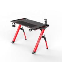 China Customized Computer Pc Gaming Desk Table For Internet Gaming With PU Surface Material for sale