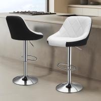 China Commercial Furniture ALINUNU Adjustable Counter Height Swivel Barstools for Modern Dining for sale