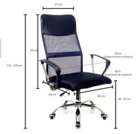 China Modern Workspaces Swivel Office Chair with Stainless Steel Frame and Customized Color for sale