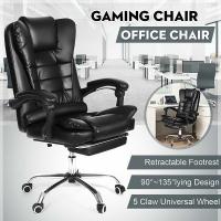 China Home Office Mail Packing Y Leather Executive Swivel with Footrest by ALINUNU for sale